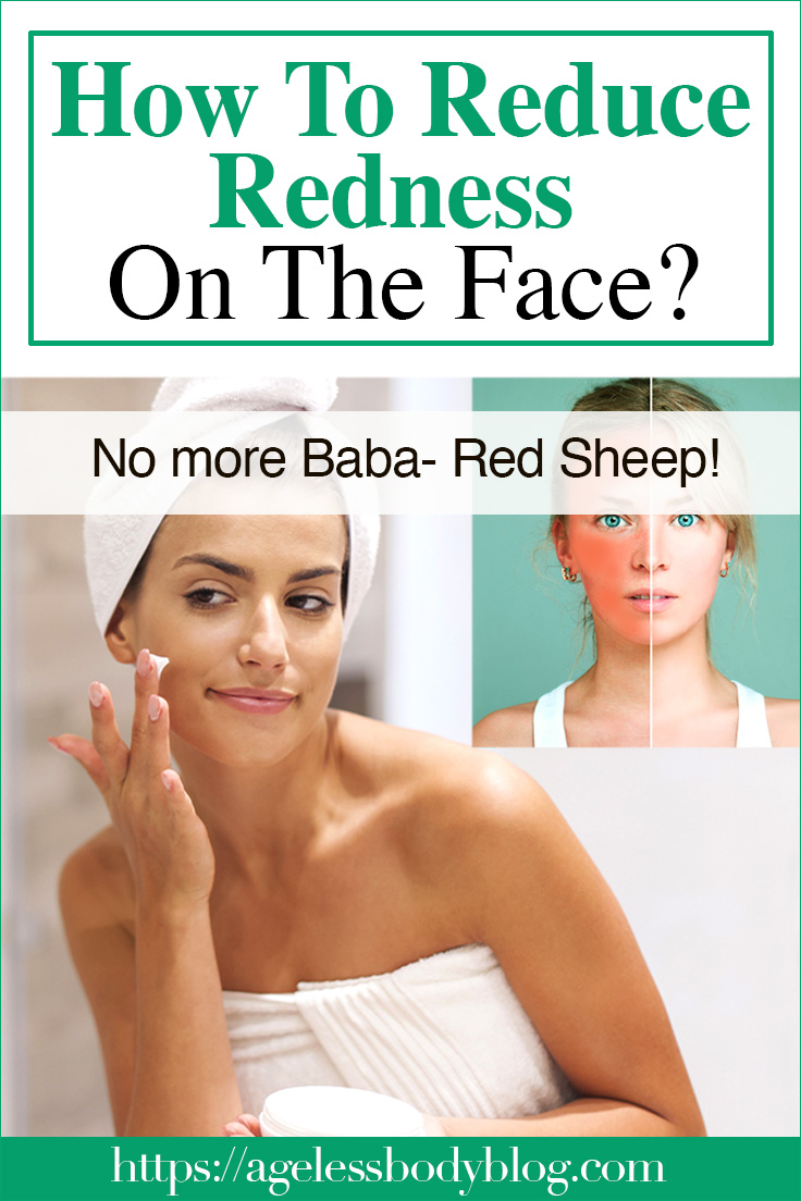 How to reduce redness on face - Ageless Body Blog